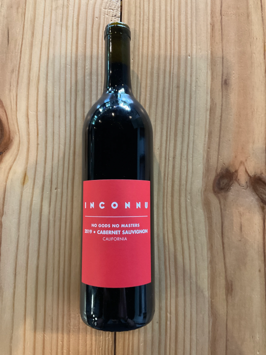 Inconnu No Gods No Masters Cabernet Sauvignon – Heart's Wine & Spirits